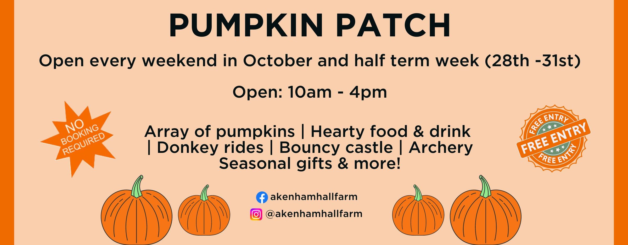 Suffolk Pumpkin Patch | Christmas Trees | Akenham Hall